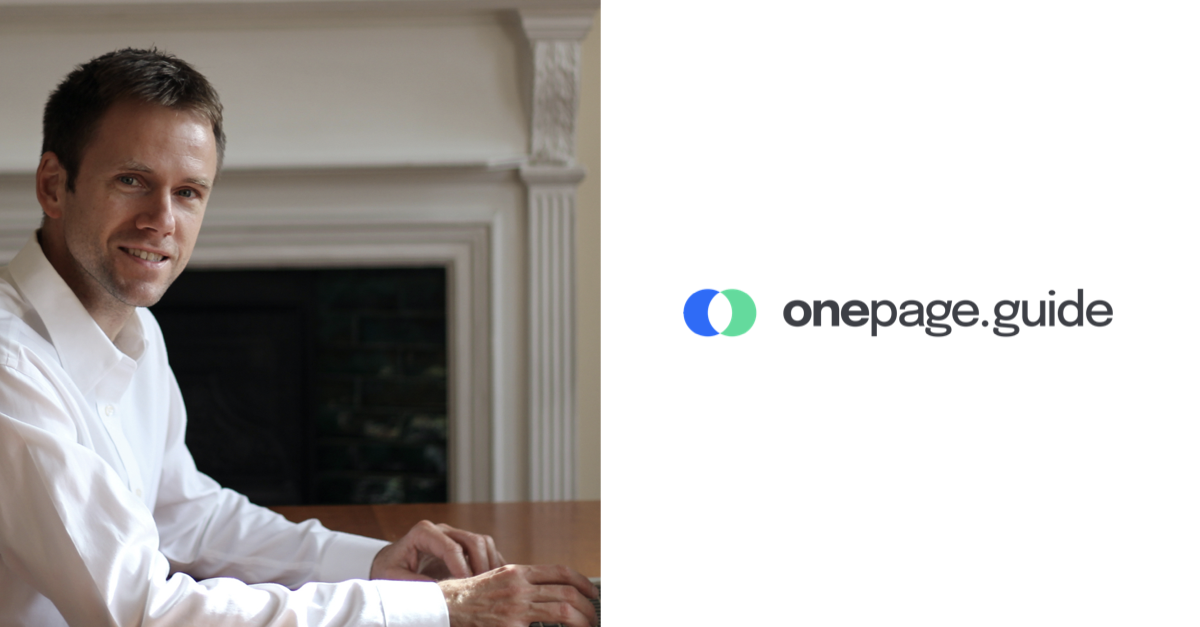 1-page guides by Derek Hill | 1-page guides by Derek Hill